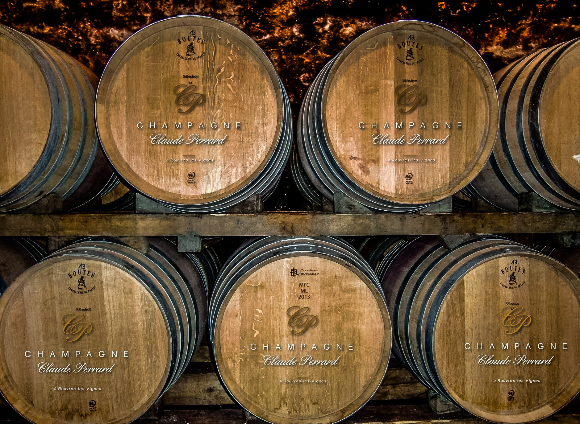 Wine Day Drink 18 février 2021 Champagne Claude Perrard Winery cellar